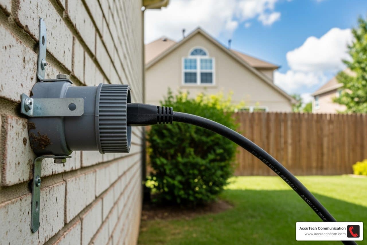 How to run network cable outside in conduit: #1 Best Guide