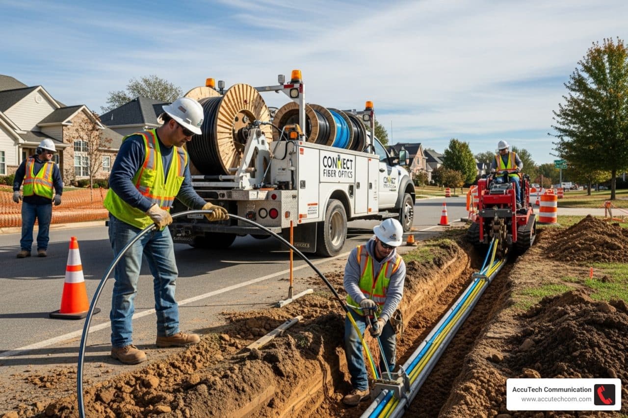 Best Fiber Optic Cable Laying Contractors: Expert Guide 2025